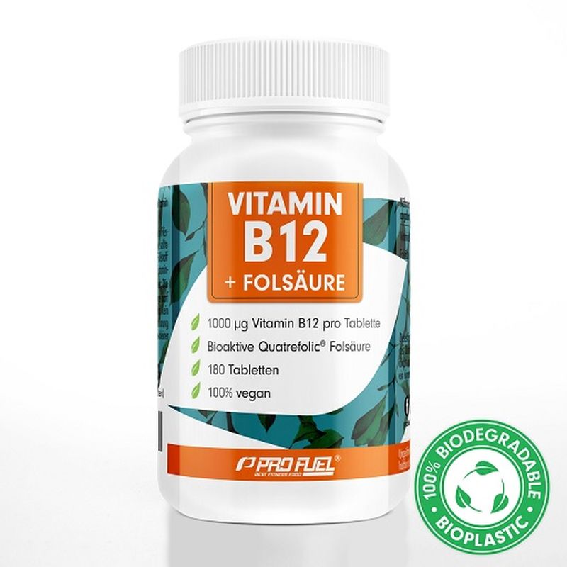 Profuel Vitamin B12 FolsÄure 180 Tabletten